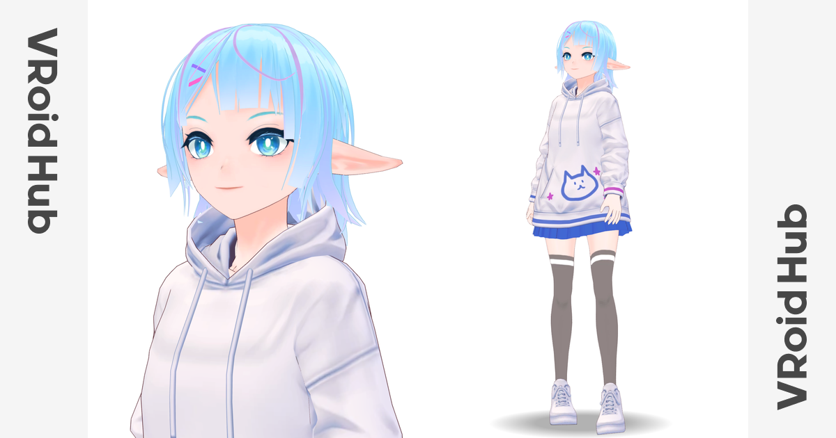 Niamh1.1(free model) Niamh1.0 (old version) - VRoid Hub