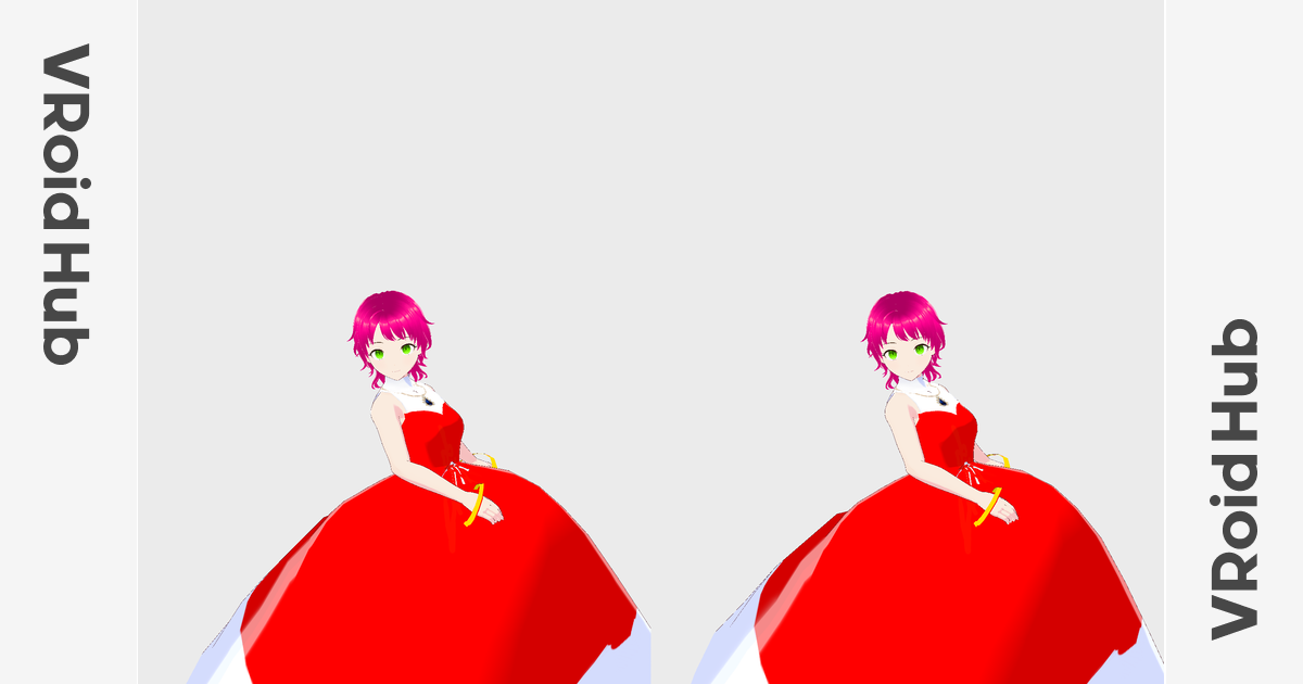 amy roses party dress - VRoid Hub amy roses party dress - VRoid Hub